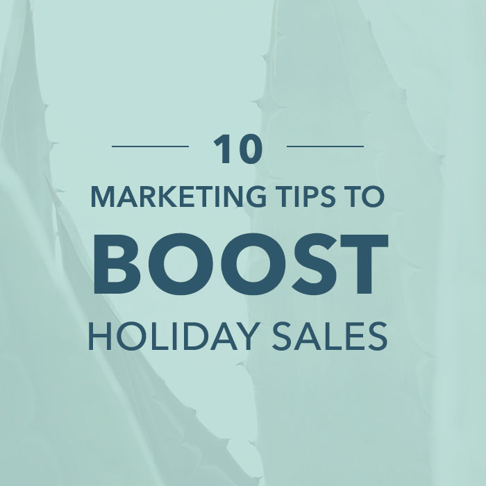 10 Marketing Tips to Boost Holiday Sales – Alli Clough Design