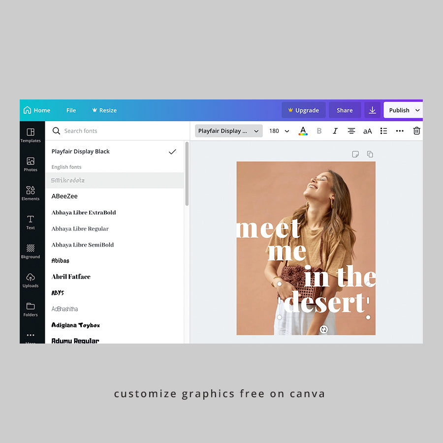 Desert Vibes Email Template – Alli Clough Design