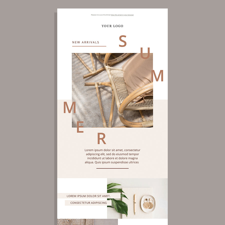 Summer Vibes Email Template – Alli Clough Design